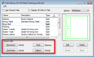 MicroStation tutorial: Using Cell | CADnotes
