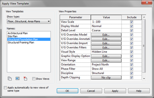 Using Revit View Templates CADnotes