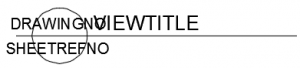 How to use AutoCAD Text Field for View Title Scale | CADnotes