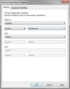 Arranging Revit Project Browser | CADnotes