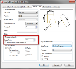 How to Use Different Units from the Drawing on Your AutoCAD Dimension ...