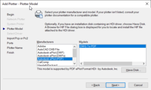 How to add AutoCAD DWG to PDF plotter | CADnotes