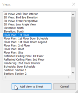 Revit Architecture tutorial: Preparing sheets and printing the sheets ...