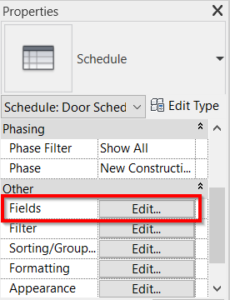 Revit Schedules 101: Creating a Schedule | CADnotes