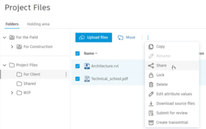 ACC Bridge: Send Files Between Projects | CADnotes