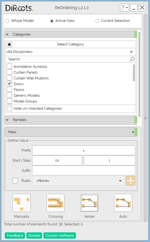 Renumbering Elements Mark In Revit CADnotes