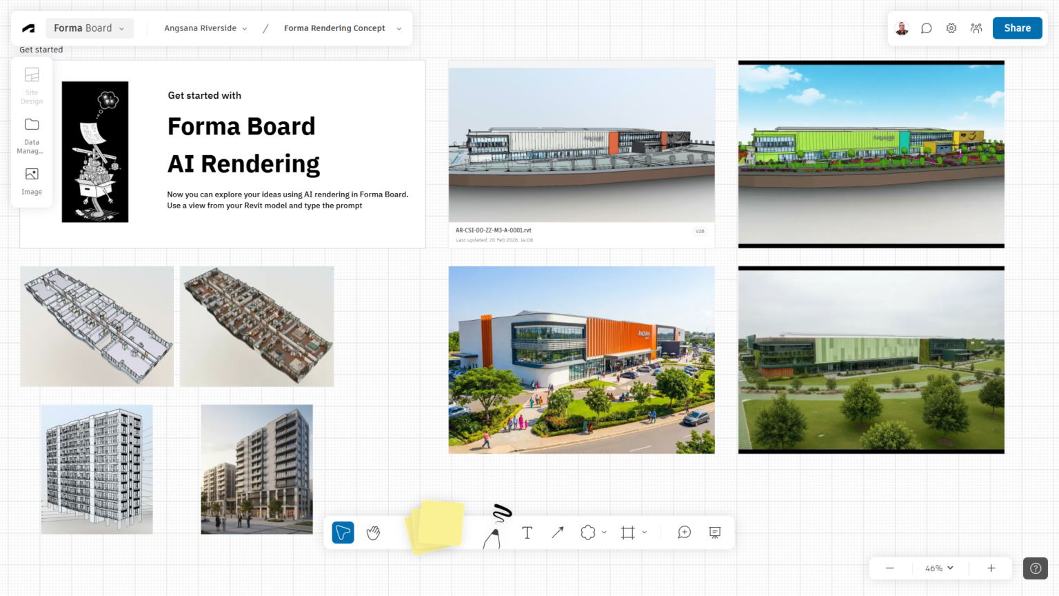 Rendering dengan AI Sekarang Tersedia di Forma Board | CADnotes